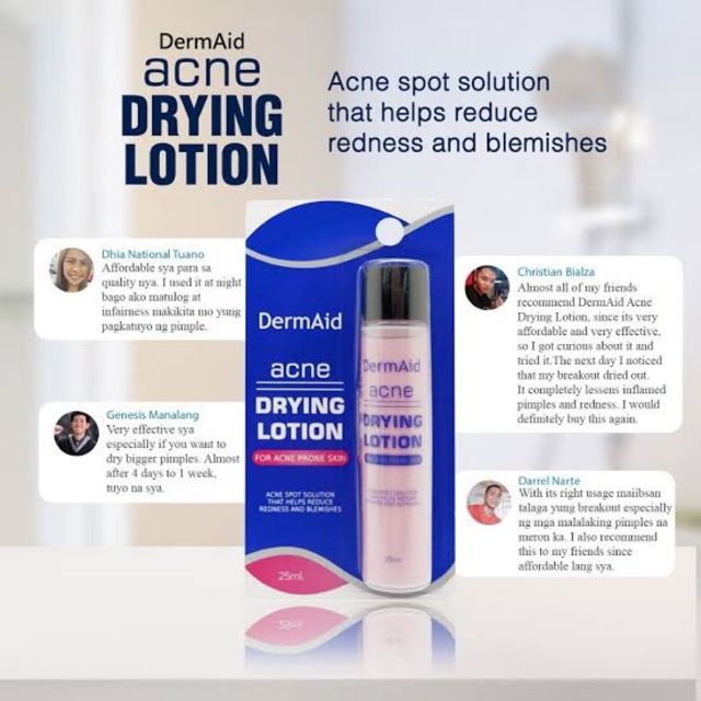 DERMAID, Acne Drying Lotion 25ml Watsons Philippines ...