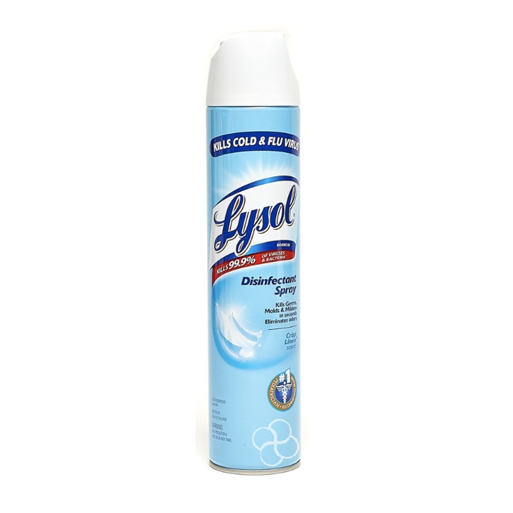 Lysol Crisp Linen Disinfectant Spray 510g | Shopee Philippines