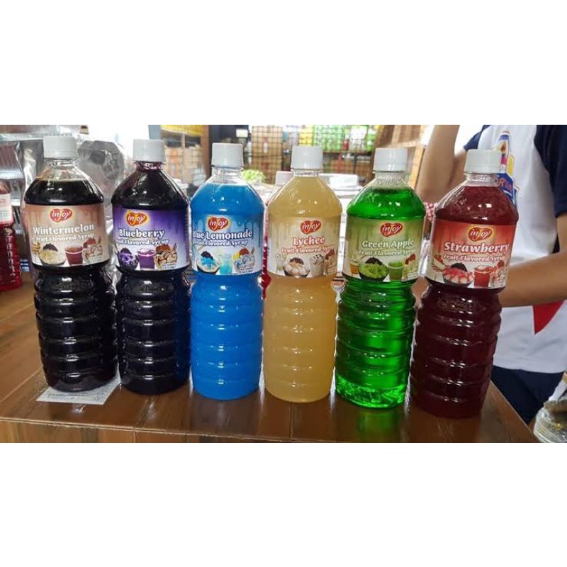 InJoy Flavored Syrup 750g - 1L | Shopee Philippines