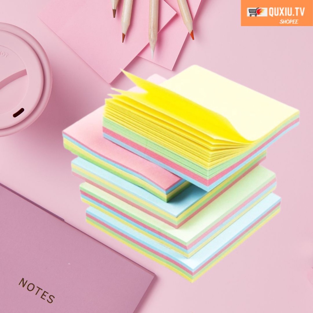 Sticky Notes Multicolor Note Paper Office & School Sticky Notes 76mm ...