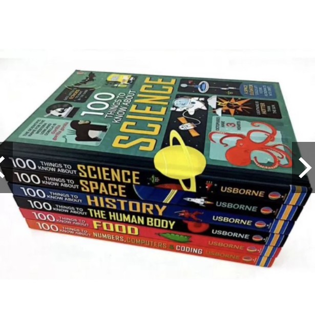 NEW 9 books Usborne 100 Things To Know About Children 's Science books ...
