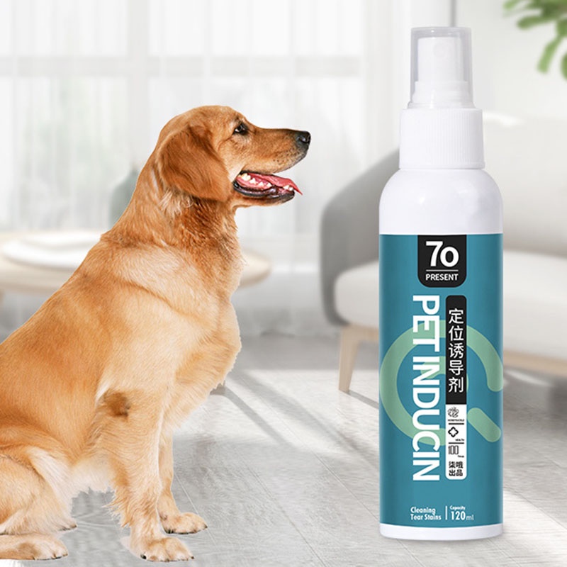 120ml pet dog spray induction dog toilet training puppy positioning ...