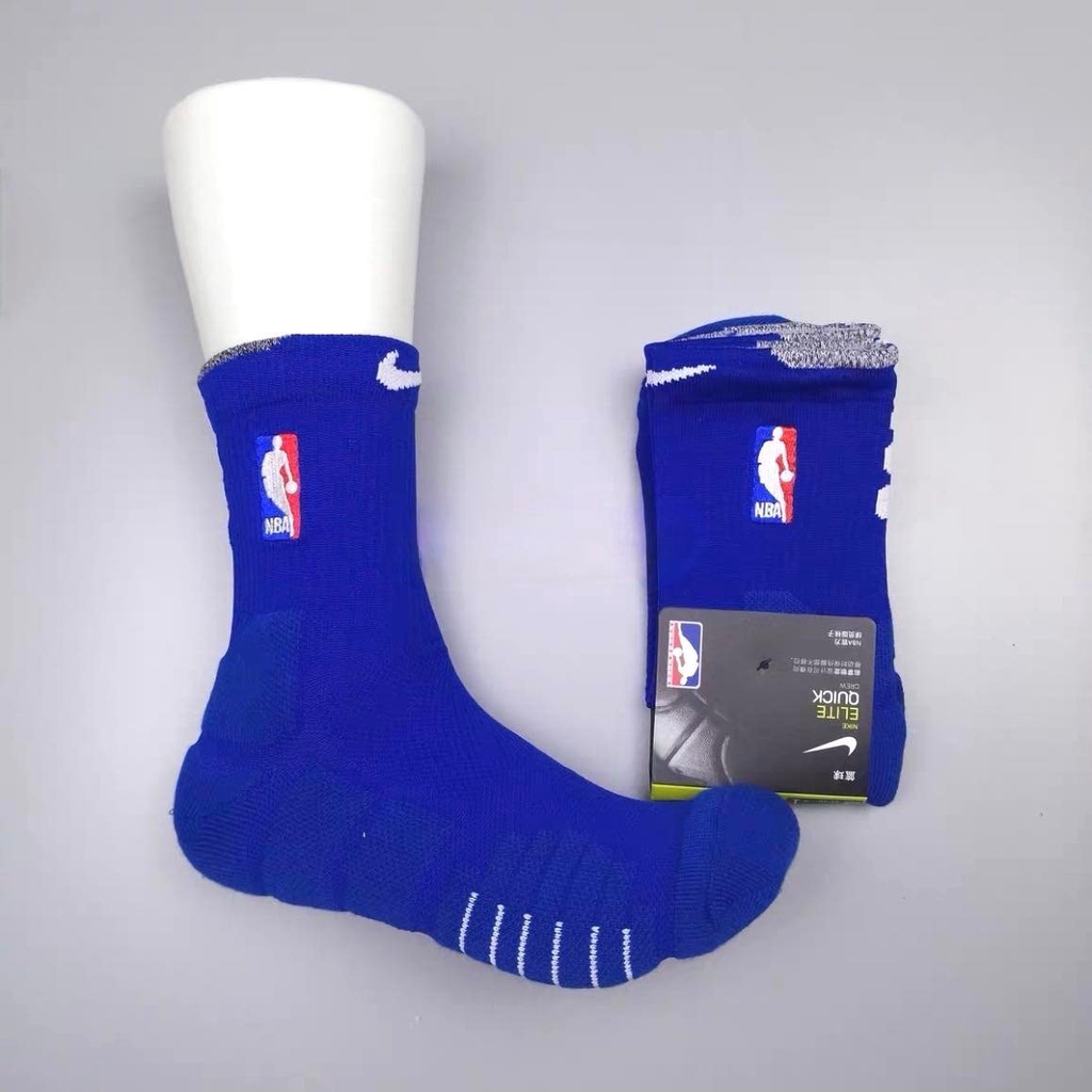 Basketball MidCut Socks NBA Elite Socks Towel Bottom Thickened Sports ...