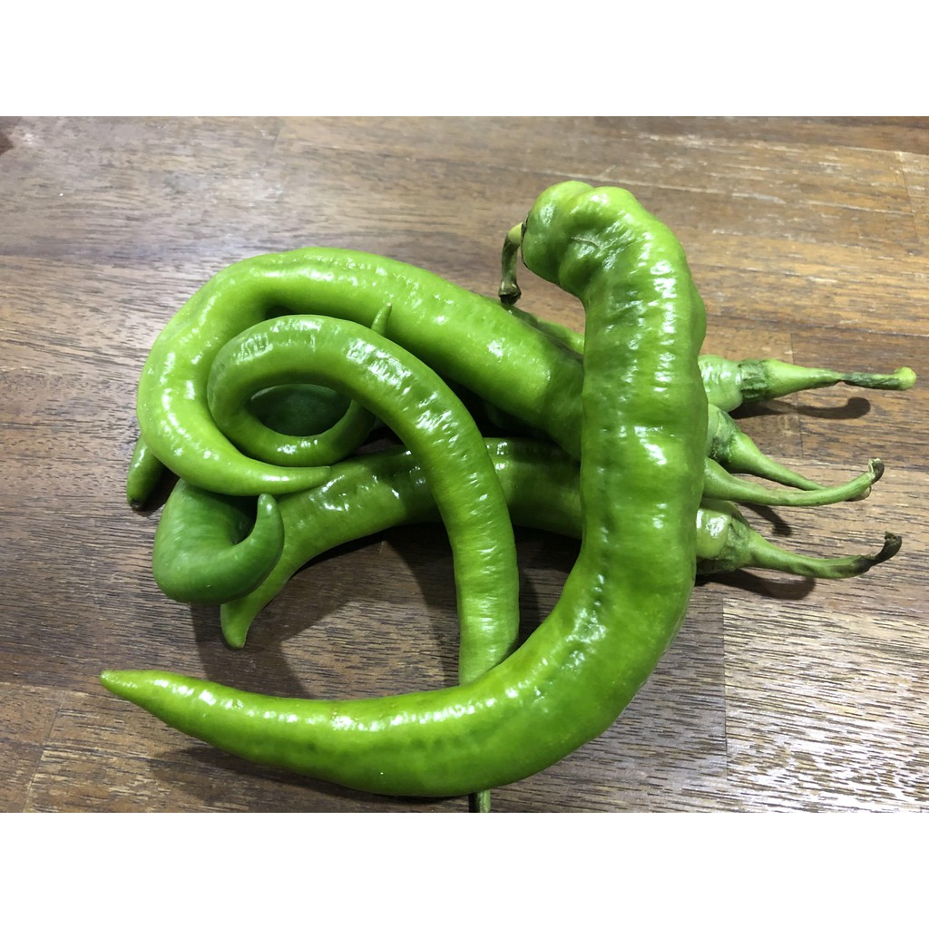 GOAT Green Horn Chili Pepper Variety Vegetable Seeds ( 200 seeds ...