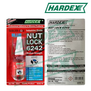 Hardex Threadlock Nut Lock Adhesive 10ml(Blue Medium Strength) | Shopee ...