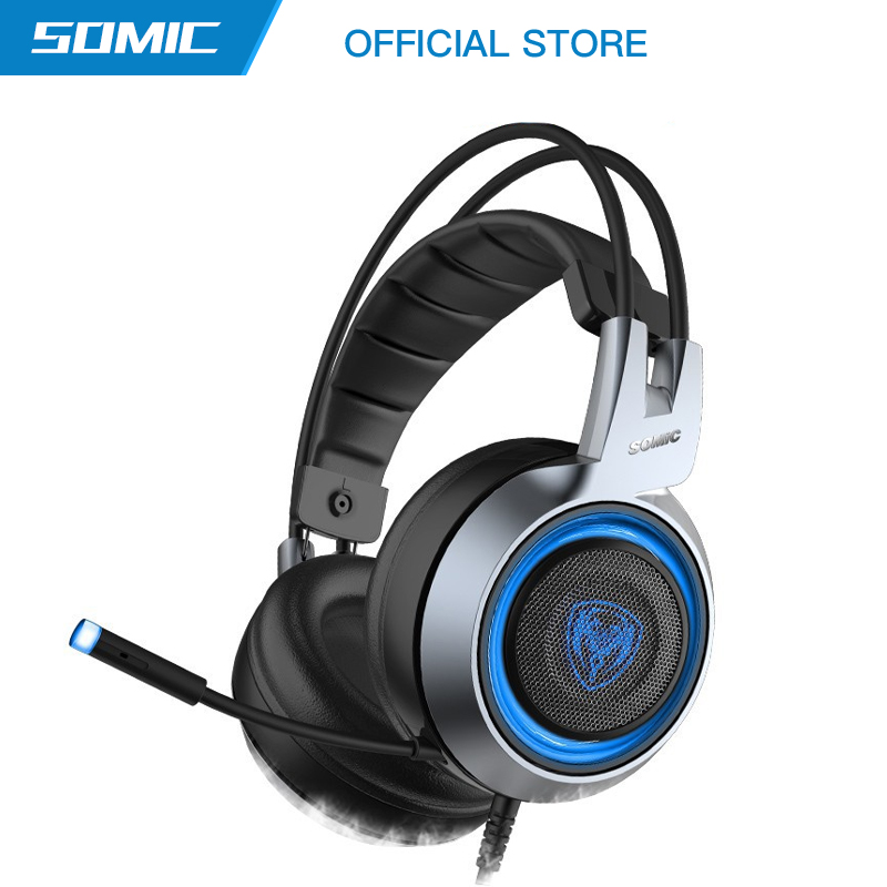 Somic G951 Noise Reduction Microphone Headset With OBS Color Lamp ...