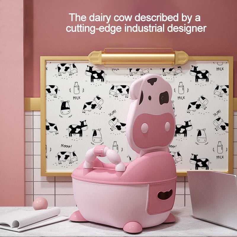 Cow Design Potty Trainer Toilet Premium Child Toilet Seat Baby Toilet ...