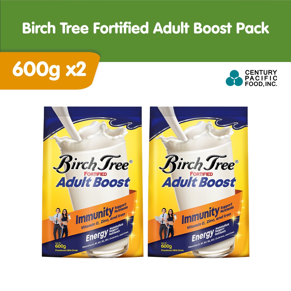Birch Tree Fortified Adult Boost 600g Pack of 2 | Shopee Philippines