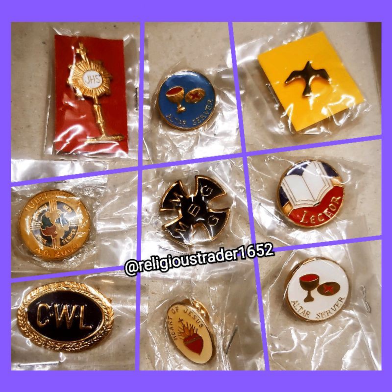 Religious pins / Mass pins / Church pins / Lector pin (RESELLER'S PRICE ...