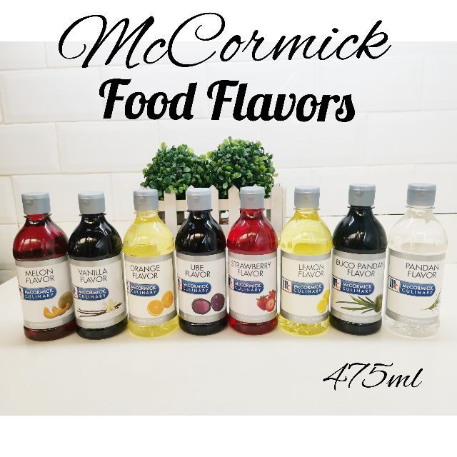 McCormick 475ml(Vanilla,Ube,Banana,Lemon,Strawberry,Buko Pandan,Melon ...