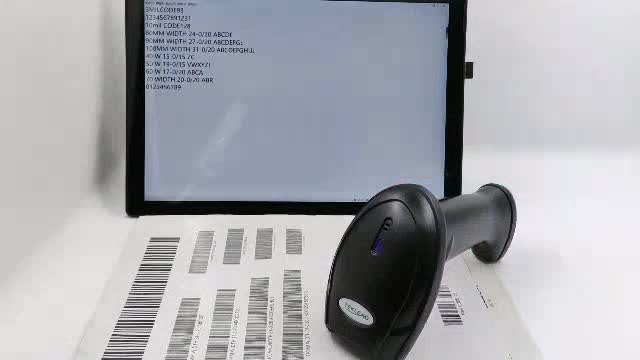 TEKLEAD barcode scanner 2D usb bluetooth 2.4G wireless usb wired ...