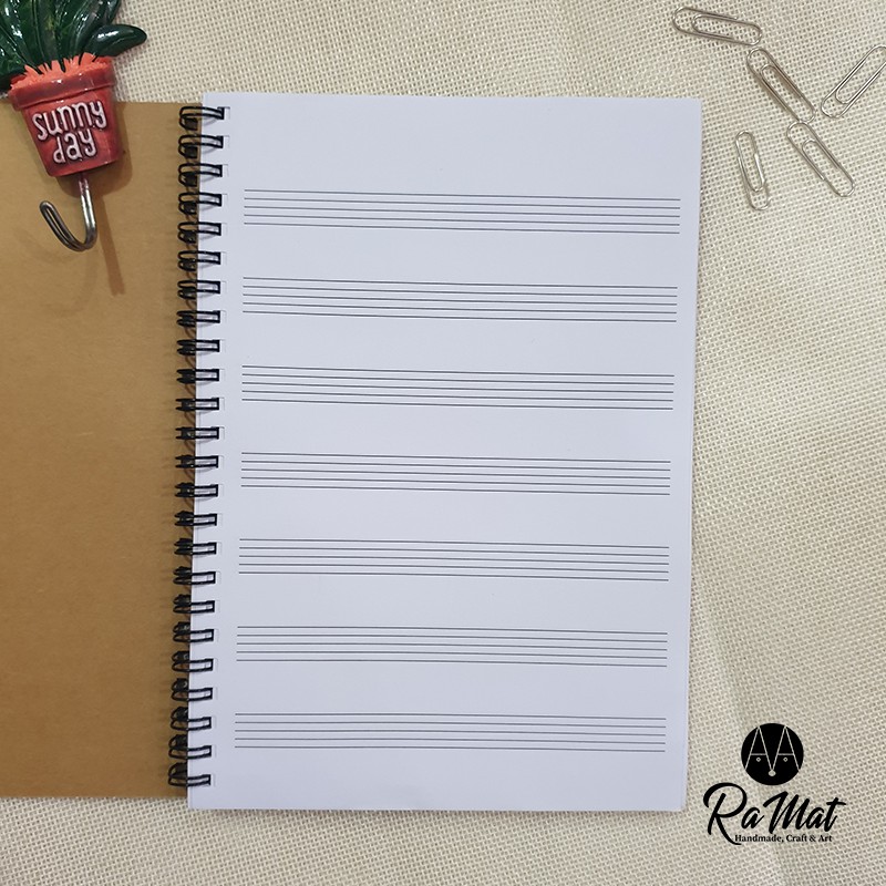 Note Music Note Note Note Book Size A5 (by student study) | Shopee ...