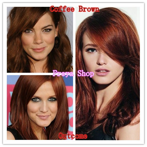 Coffee Brown Hair Color ( 6.5 Bremod Permanent Hair Color ) | Shopee ...
