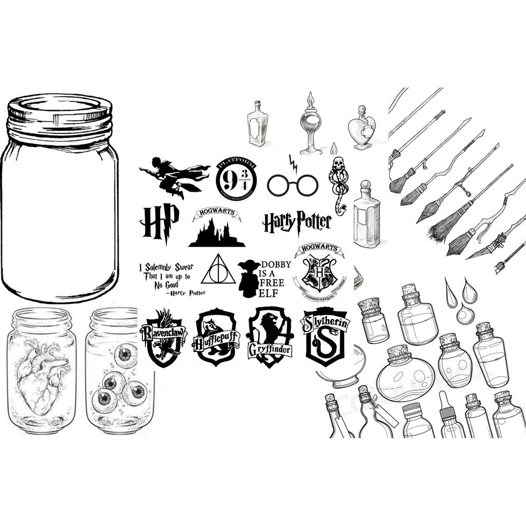 Writing paper _ Harry Potter (10 sheets) - PFL Store