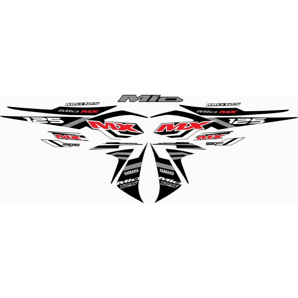 YAMAHA MIO MXi/MX 125 STICKER DECALS CUSTOM | Shopee Philippines