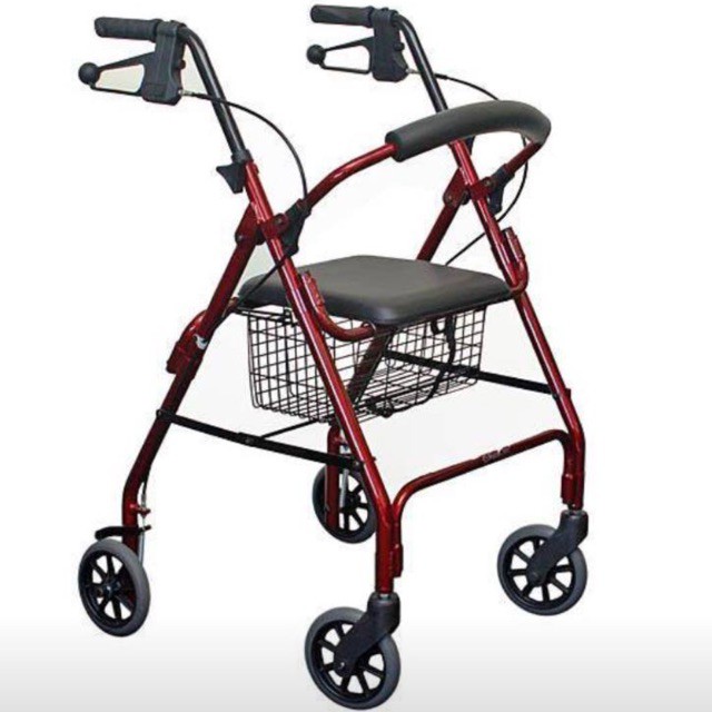 Walker Rollator with Seat and Wheels (DURABLE AND HIGH QUALITY ...