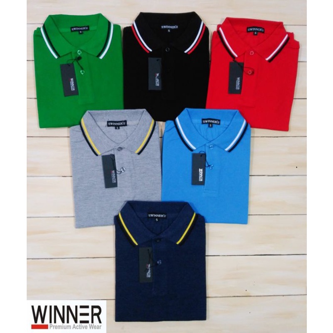 Original WINNER POLO COMBINATION (UNISEX) XS to 3XL | Shopee Philippines