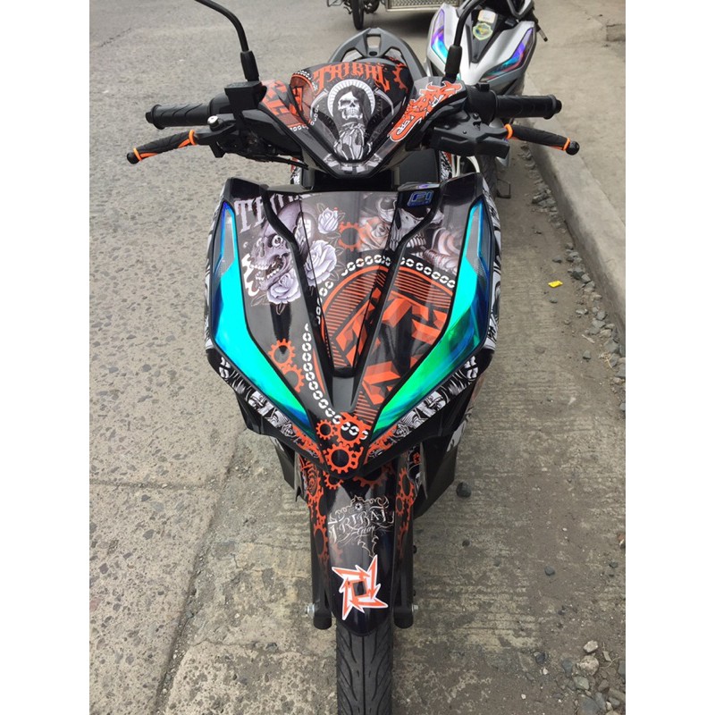 Honda Click 125/150 Game Changer CHAMELEON BLUE Kiay Tint | Shopee ...