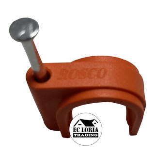 Rosco Electrical Orange PVC Clamp 1/2, 3/4, 1 (Flexible Plastic Conduit ...