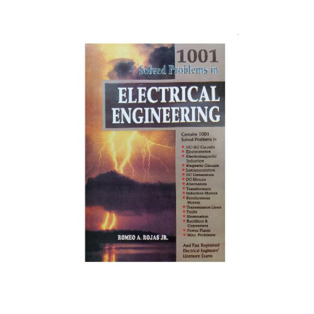 1001 solved problem ELECTRICAL ENGINEERING | Shopee Philippines