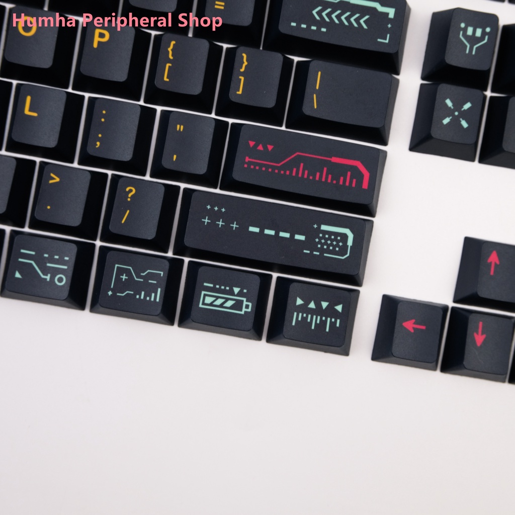 Humha Awaken keycap 140 keys PBT material Dye-Sublimation Cherry ...