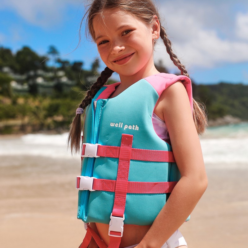 Swim Vest Float Suit Toddler Children Flotation Jacket Buoyancy ...