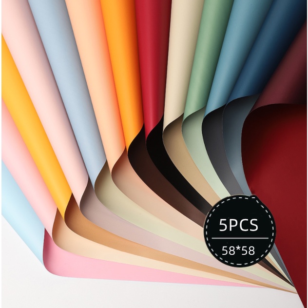 5 PCS 2 Tone Small Waterproof Magic Cube Bouquet Paper Ramadan Gift ...