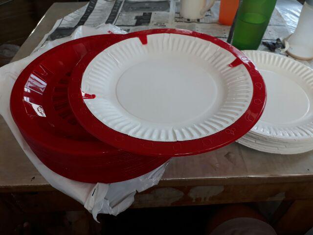 10'' Plastic Paper Plate Holder 1DZ/12pcs | Shopee Philippines