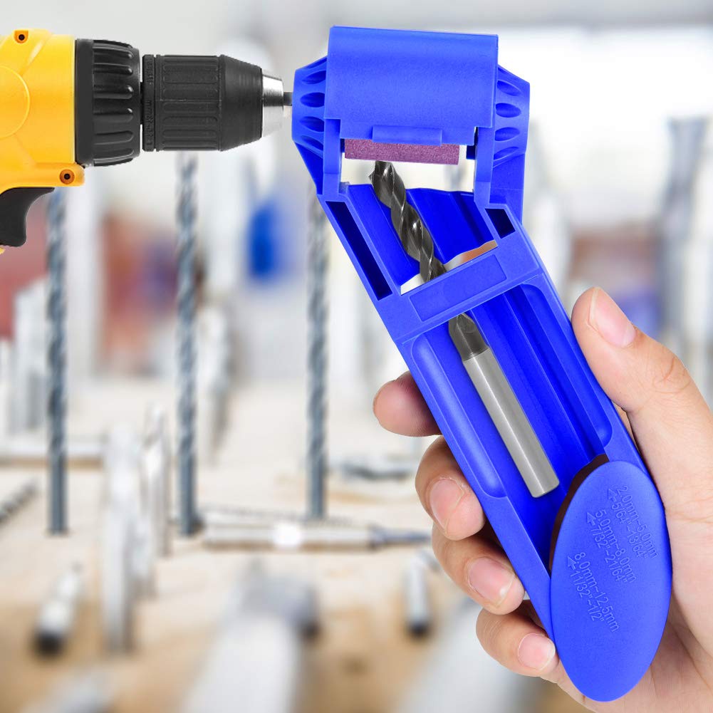 Shania "Drill Bit Sharpener 2-12.5mm Portable Corundum Grinding Wheel ...