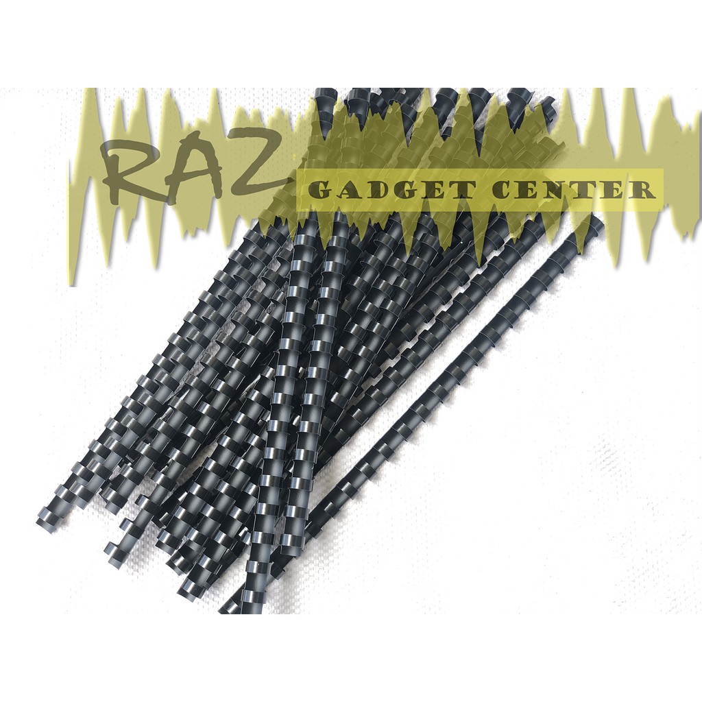 10 piece bundle A4 size (21 holes) plastic ring binder 10mm 12mm 14mm ...