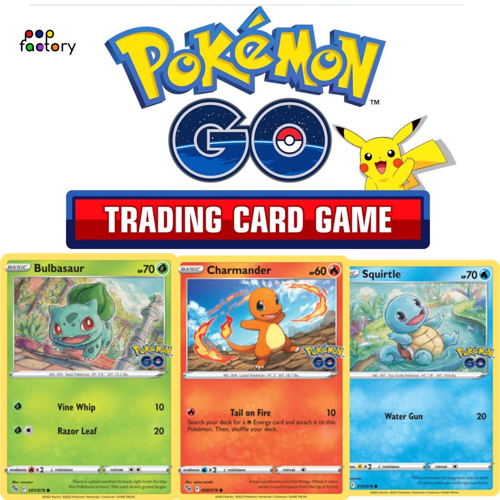 2022 Pokemon Go Card Series Part 1 Original Pokemon TCG Cards