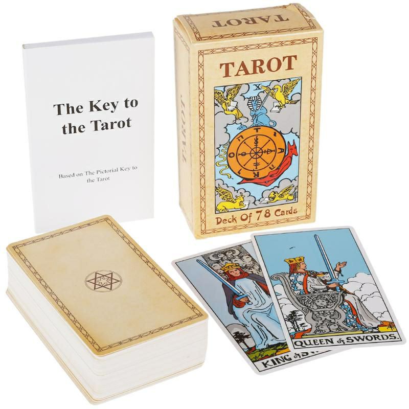 78pcs Tarot Original Tarot Cards Deck Portable Tarot Card Set ...
