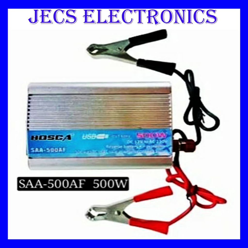 BOSCA POWER INVERTER 500 WATTS | Shopee Philippines