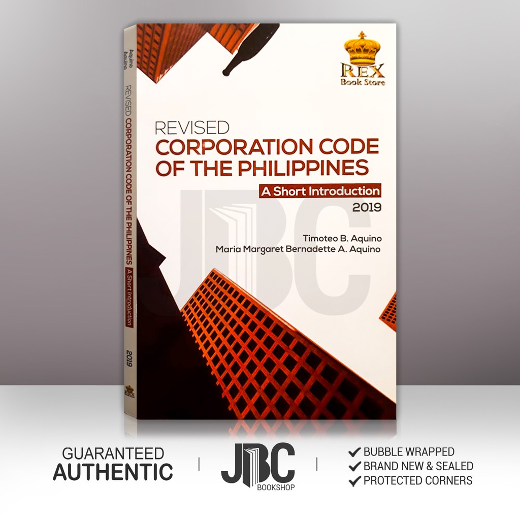 Revised Corporation Code of the Philippines: A Short Introduction 2019 ...