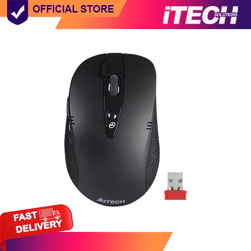 A4TECH G10-660FL WIRELESS W/WIRELESS POINTER MOUSE USB (BLACK) | Shopee ...