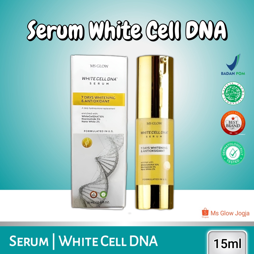 Ms. GLOW SERUM ORIGINAL WHITE CELL DNA | Shopee Philippines