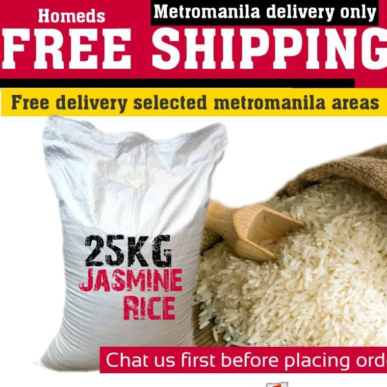 Jasmine rice 25Kg Freeship metromanila | Shopee Philippines