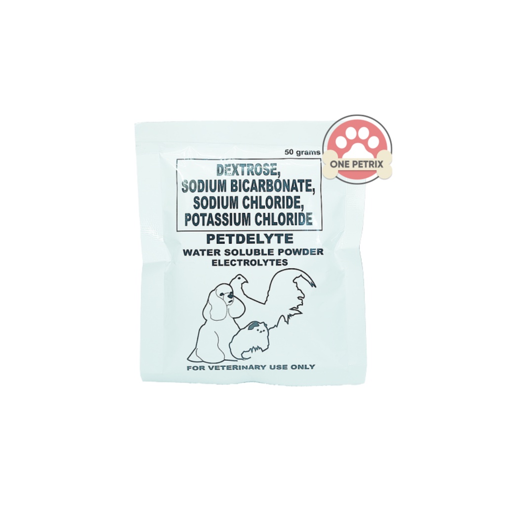 Petdelyte Water Soluble Powder Electrolytes 50G | Shopee Philippines