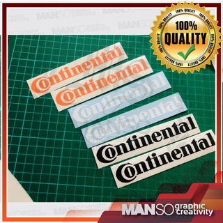 Continental Motorsport Performance tyre LOGO Tayar Sticker | Shopee ...