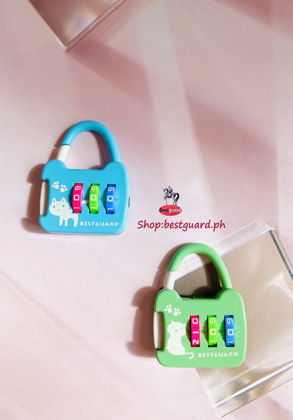 Bestguard A3661 Buy 1 Take 1 Cartoon Combination Lock A3662 Luggage ...