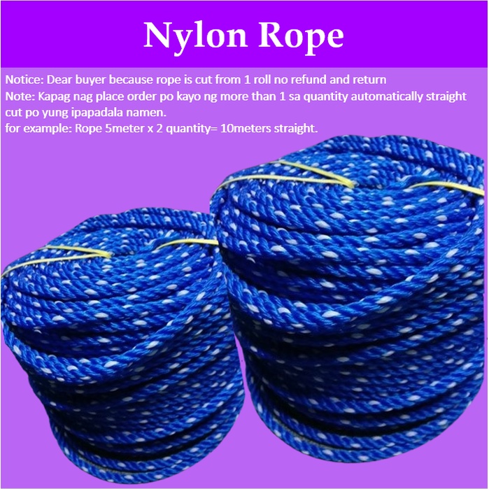 20mm Nylone Rope 2m 5m 10m | Shopee Philippines