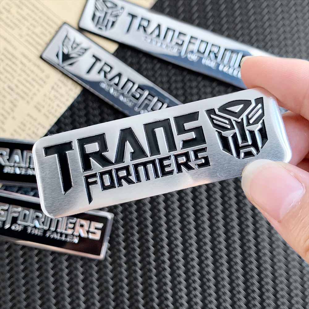 Transformers Autobot Sticker Car Styling 3D Aluminum Alloy Transformers ...