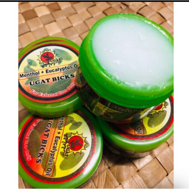 Ugat Vicks (Green) Menthol + Eucalphtus healing rub | Shopee Philippines