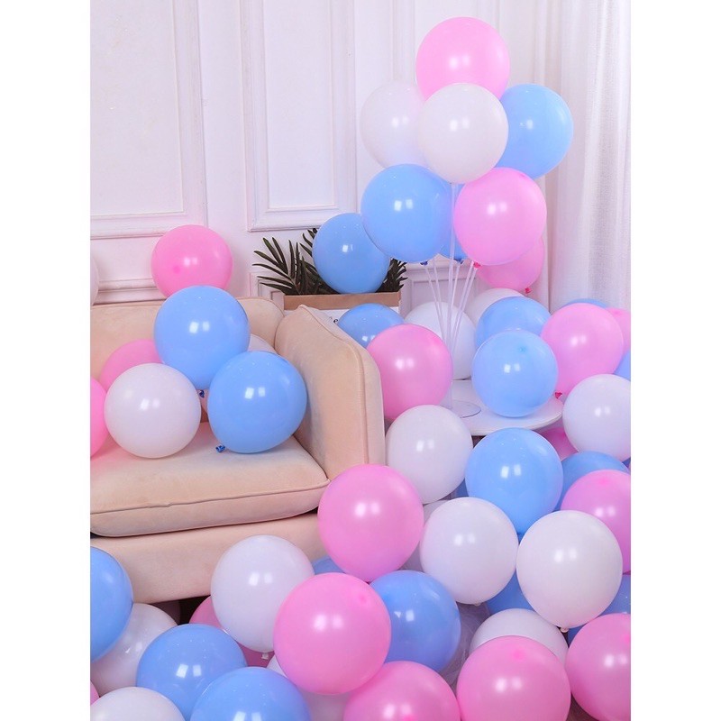 3 Colors Combination Standard latex Balloon Set Birthday Party ...