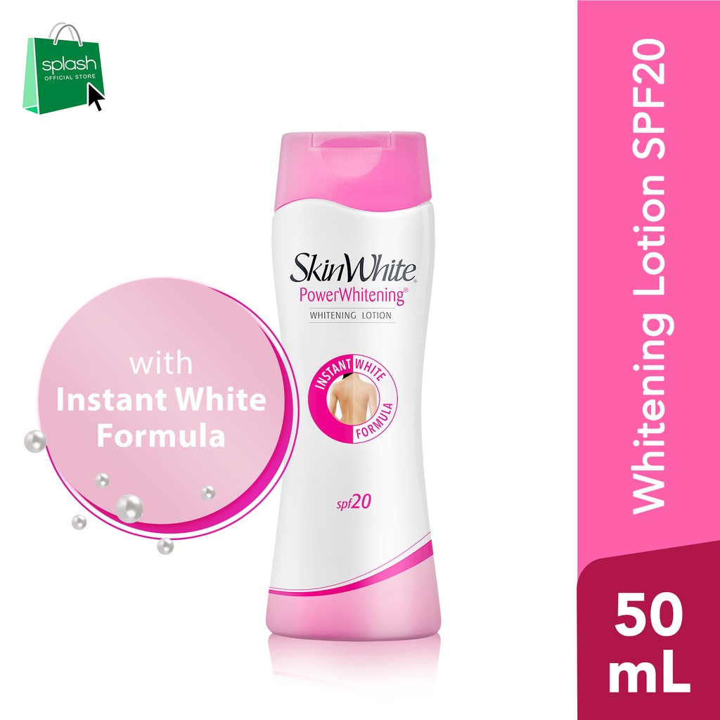 SkinWhite PowerWhitening Instant White Lotion SPF 20 50ml | Shopee ...