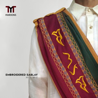 Maroons- UP Sablay University of the Philippines ( Embroidered Baybayin ...
