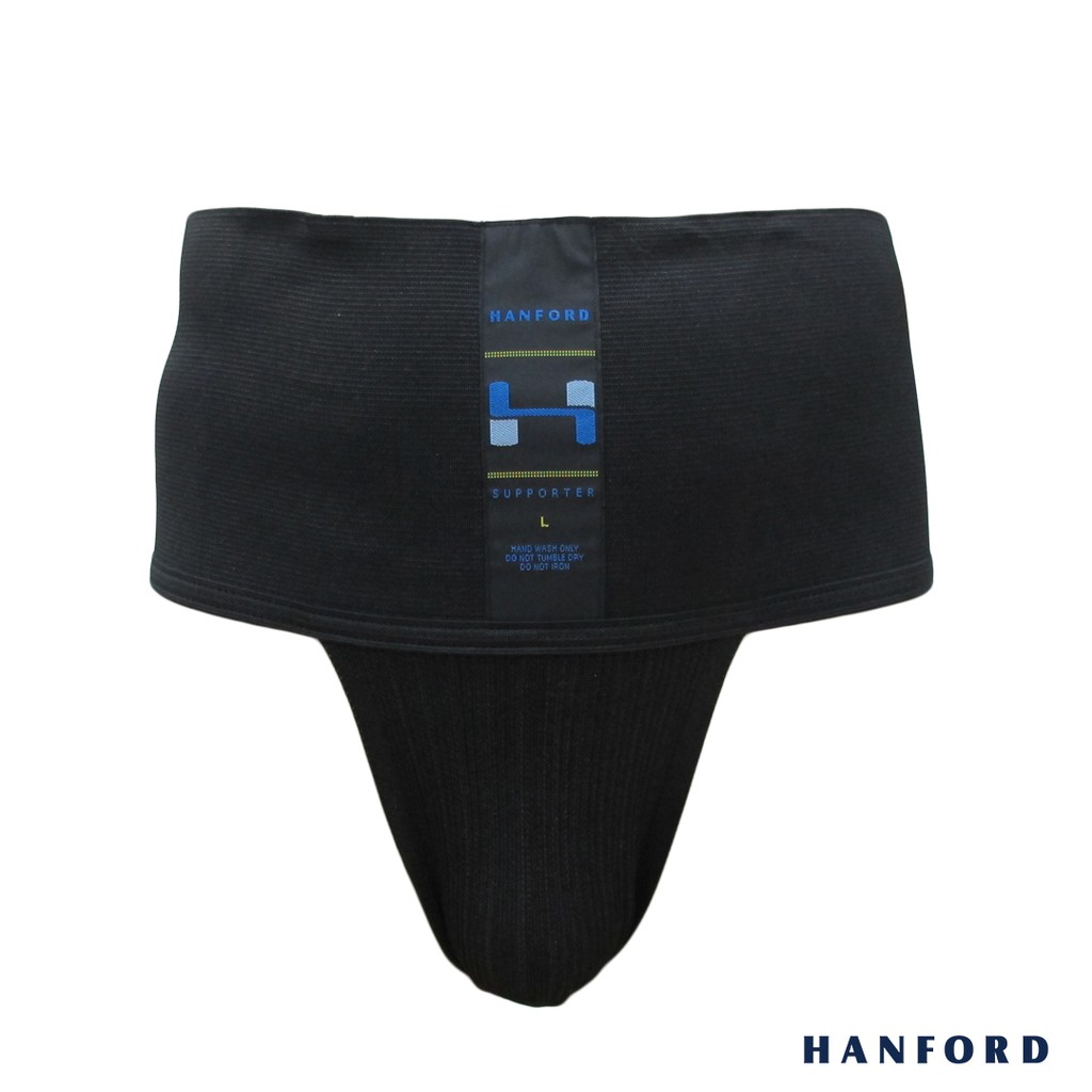Hanford Athletic Men Supporter 6inches Plain Garter - Black (Single ...