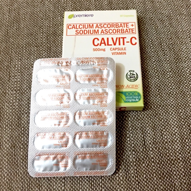 JC Premiere Calvit-C 500mg blister (10 capsules ) | Shopee Philippines