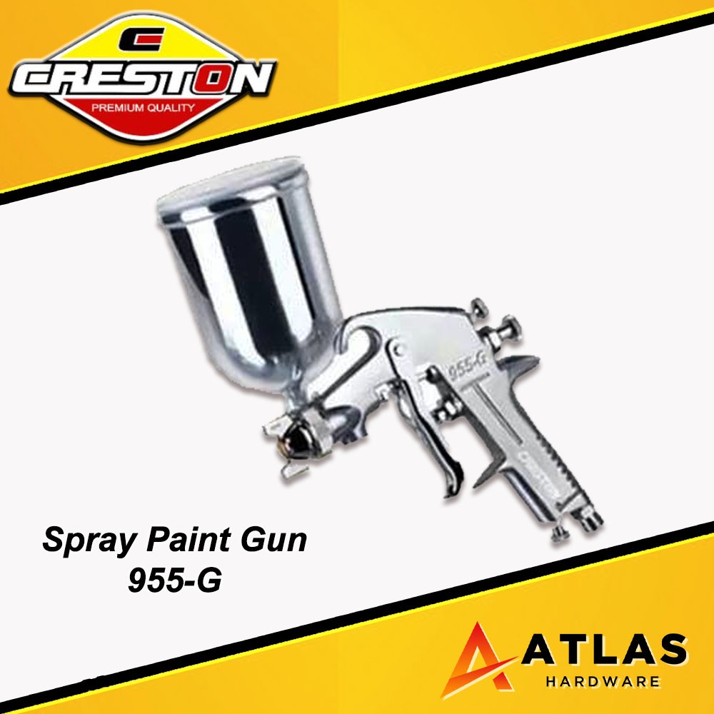 Creston Spray Paint Gun 955-G (Gravity Pressure Spray Gun) | Shopee ...