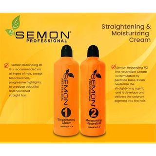 Semon Rebonding Regular Yellow #1 ONLY 1000ML | Shopee Philippines